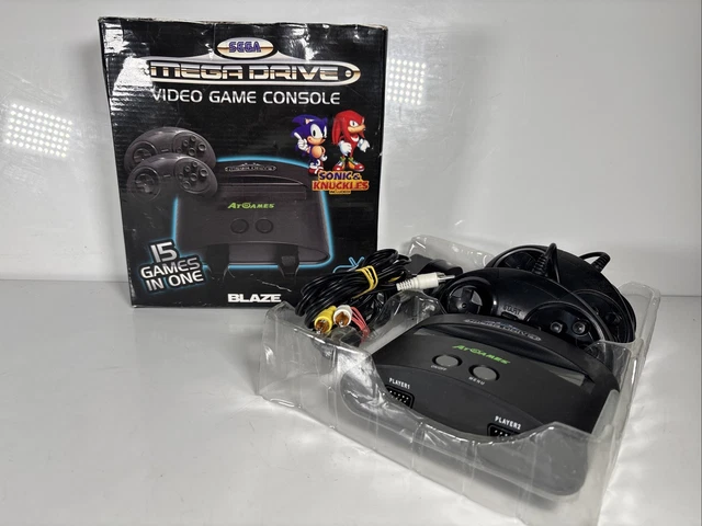 SEGA MEGA DRIVE - Blaze 15 in 1 Mega Drive Console Boxed - Sonic ...