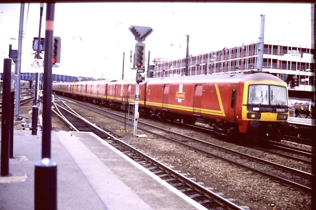 ORIG 35MM C/SLIDE 2x EMU Class 325 325015/325004 at Doncaster 29/4/03 ...