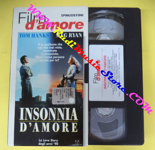FILM*VHS CARTONATA INSONNIA D'AMORE Tom Hanks Meg Ryan FILM AMORE (F27 ...