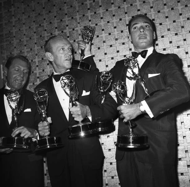 DANCER ACTOR AND Singer Fred Astaire And Bud Yorkin 1 1958 Old Photo ...