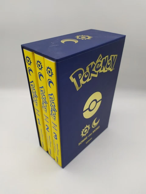 POKÉMON: SOLE E Luna Fascia 1-3 Completo Schuber Manga (Satoshi Yamamoto) EUR 39,99 - PicClick IT