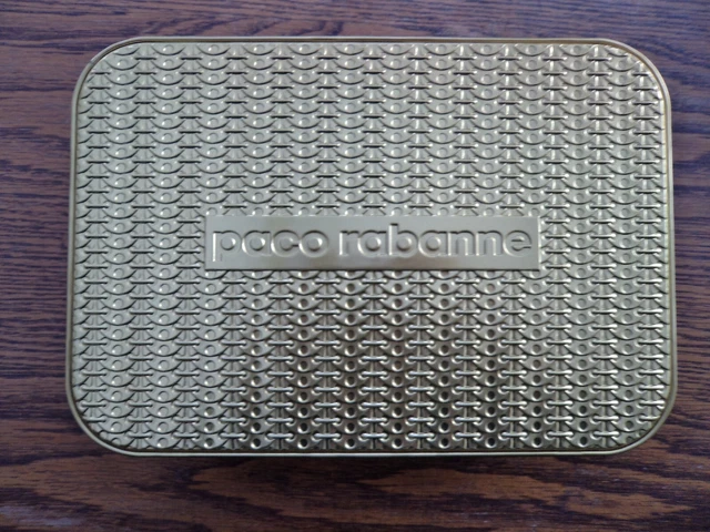 BOITE EN METAL Parfum Paco Rabanne 1 Million - Vide EUR 5,00 - PicClick FR