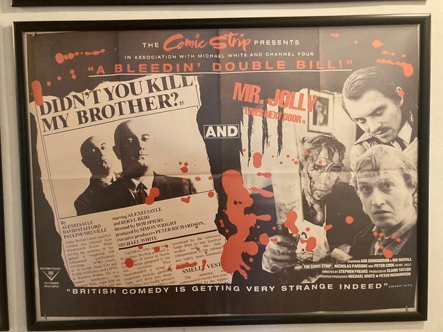 COMIC STRIP PRESENTS Mr Jolly Lives Next Door quad poster print Rik ...