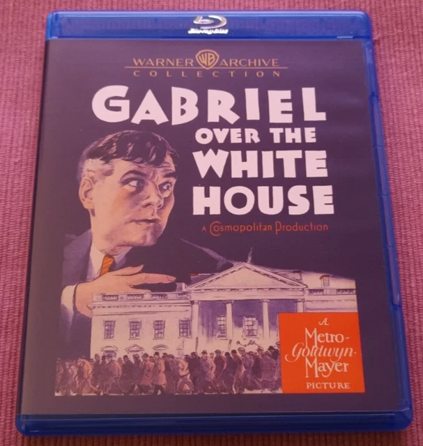 GABRIEL OVER THE White House - Walter Huston - USA Region Free Blu-ray ...