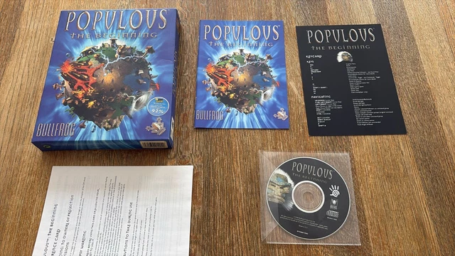 POPULOUS: THE BEGINNING (PC: DOS/ Windows, 2000) - European Version Big ...