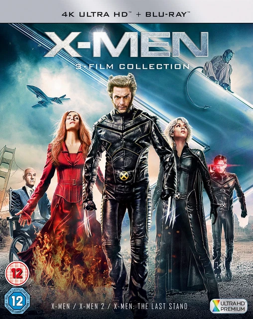 X-MEN - 3-FILM Collection (4K UHD Blu-ray) Alan Cumming Kelsey Grammer ...