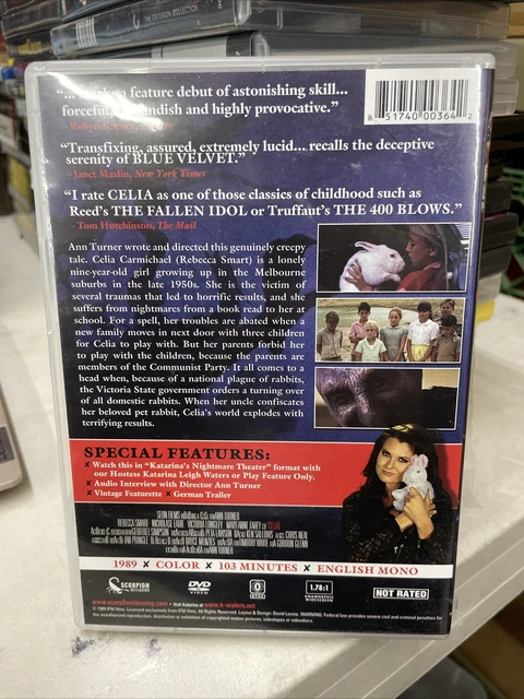 CELIA - CHILD of TERROR 1989 DVD Scorpion Releasing OOP Rare Region ...