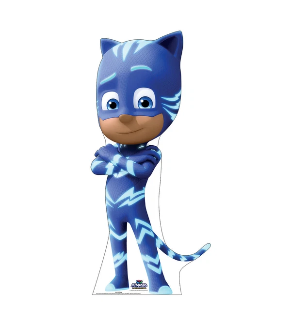 FIGURINE D'AFFICHE DÉCOUPÉE Support En Carton Pj Masks Catboy Connor ...