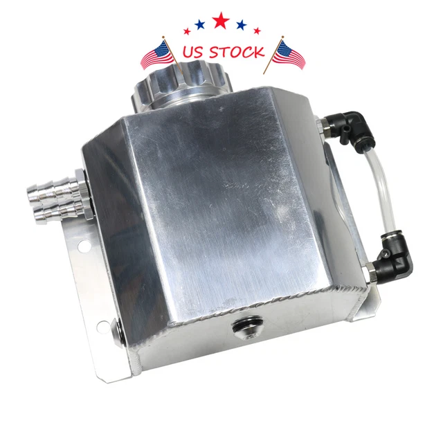 UNIVERSAL 1L COOLANT Radiator Overflow Tank Bottle Recovery Water Tank ...