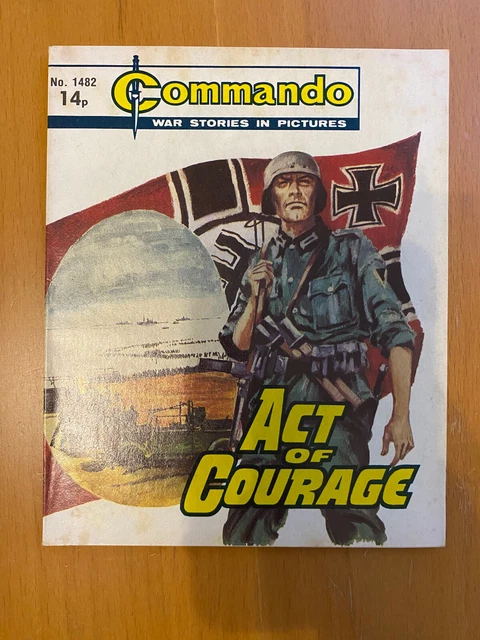 COMMANDO COMIC NUMBER 1482 ACT OF COURAGE EUR 3,50 - PicClick IT