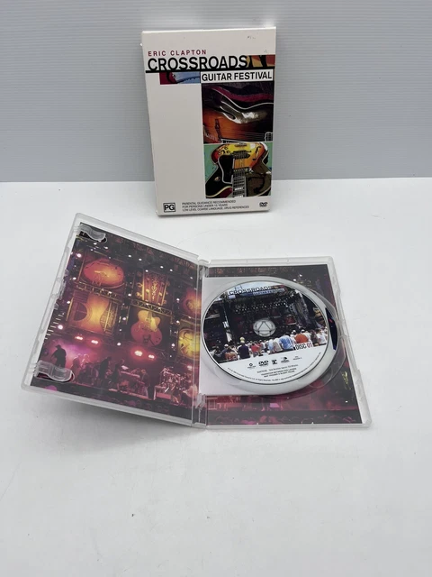 ERIC CLAPTON CROSSROADS Guitar Festival (DVD, 2004, 2-Disc) Region 4 ...