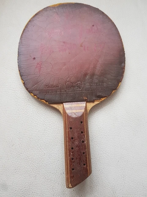 VINTAGE BUTTERFLY SRIVER TAMASU Table Tennis Ping Pong Racket Paddle MD ...