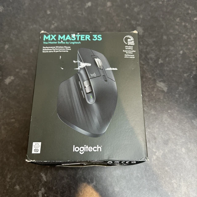 LOGITECH MX MASTER 3S mouse wireless - grafite - USB mancante EUR 58,48 ...