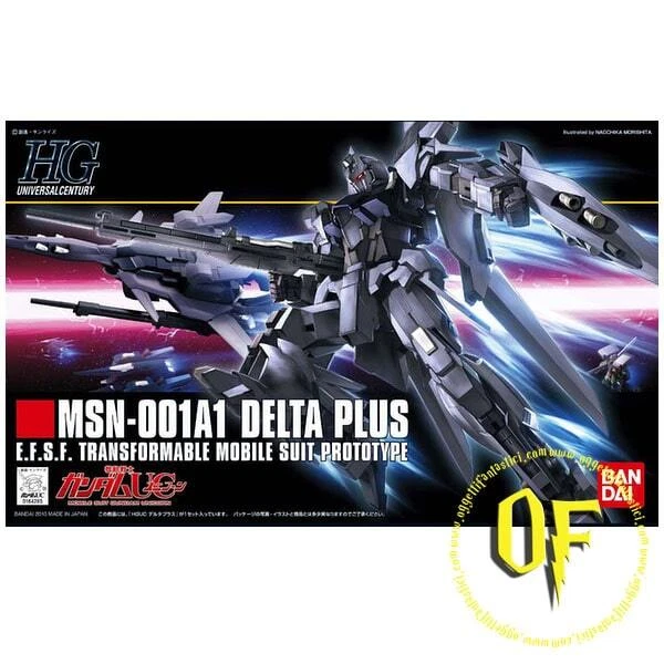 GUNPLA BANDAI HGUC 115 Delta Plus Plastic Kit 1/144 EUR 33,95 - PicClick IT