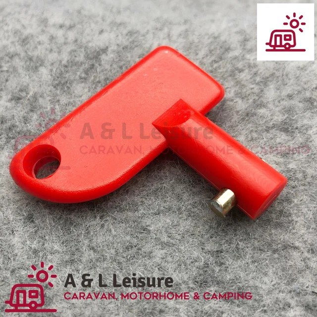 CARAVAN MOTOR MOVER Key 12V Battery Isolator Switch Replacement Key ...