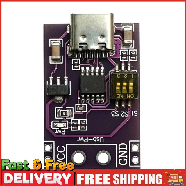 PD/QC/AFC CHANGE MODULE PD2.0 PD3.0 To DC 5V 9V 12V 15V 20V Voltage ...