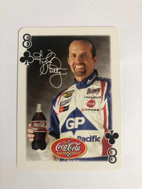 COCA COLA COKE Beverage Advert Racing Family Kyle Petty Rare Swap ...
