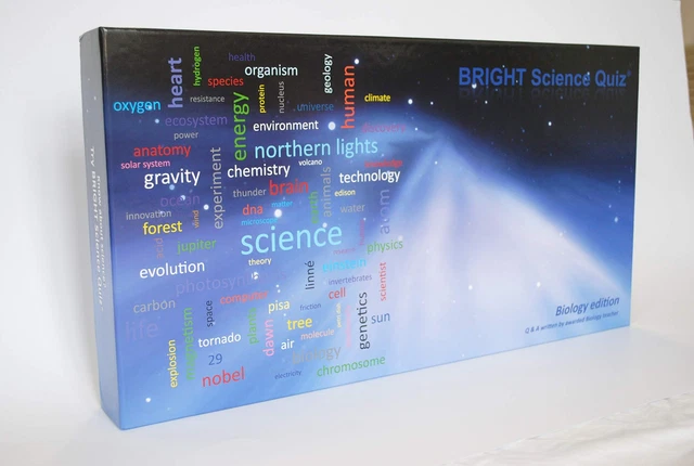 GAMES BY BRIGHT Of Sweden Bright Science Quiz Biology Edition Board ...