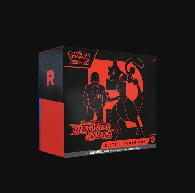 POKEMON TCG: SCARLET & Violet Destined Rivals Elite Trainer Box ETB NEW ...