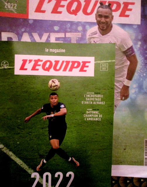 L'EQUIPE + LE magazine L'EQUIPE --Rétrospective 2022-- EUR 20,90 ...