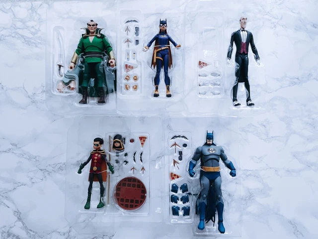 BATMAN VS TMNT COMPLETE BATMAN SET Robin / Batgirl / Alfred / Ra's ...