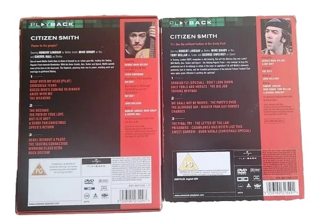 CITIZEN SMITH DVD Collection Series 1-4 EUR 23,40 - PicClick FR