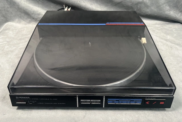 PIONEER PL-X100 FULL Automatic Linear Tracking stereo turntable record ...