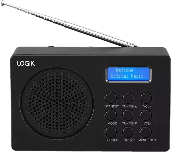 LOGIK L2DAB23 PORTABLE DAB+/FM Radio - Black - DAMAGED BOX £25.49 ...