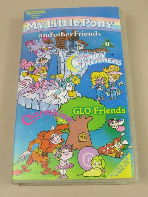 MY LITTLE PONY And Other Friends VHS 1988 MSD Video Rated U Vintage Kid ...