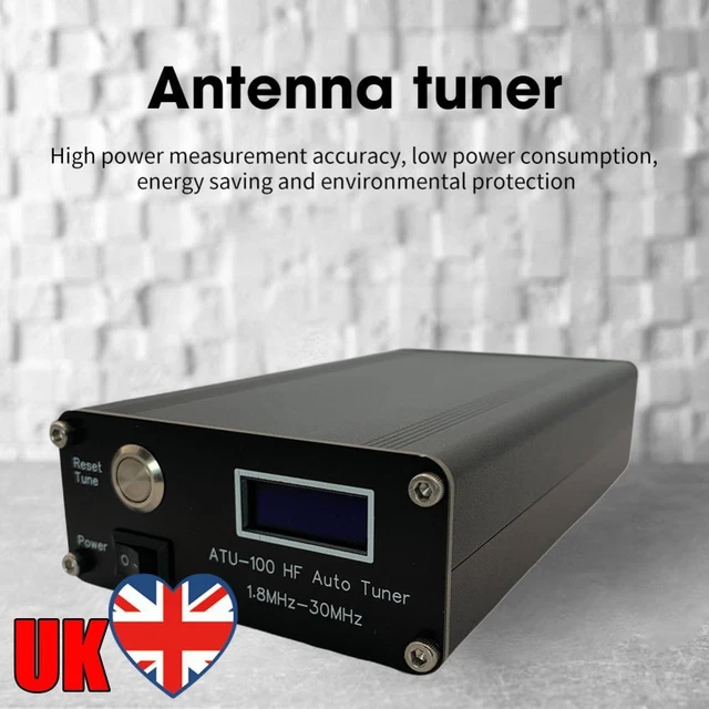 ATU-100 ANTENNA TUNER by N7DDC+0.91 OLED V3.1 HF Antenna Tuner 100W 1 ...
