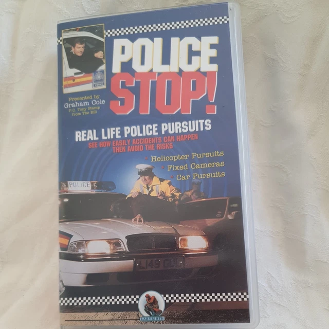 POLICE STOP! VHS Video Cassette Vintage Retro 90s £7.58 - PicClick UK