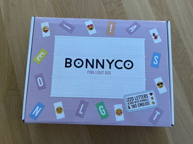 BONNYCO PINK LED Light Box Brand New £15.08 - PicClick UK
