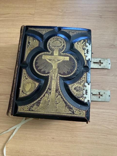 ANTIQUE 1800’S PICTORIAL Family Holy Bible William Smith Metal Clasps ... ANTIQUE 1800’S PICTORIAL Family Holy Bible William Smith Metal Clasps ...