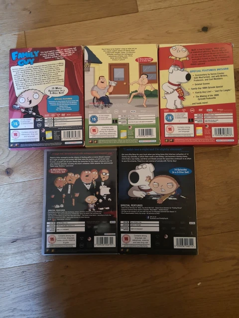 FAMILY GUY SEASON 1 to 11 DVD Box Set - 30 Discs Only - Two Discs ...