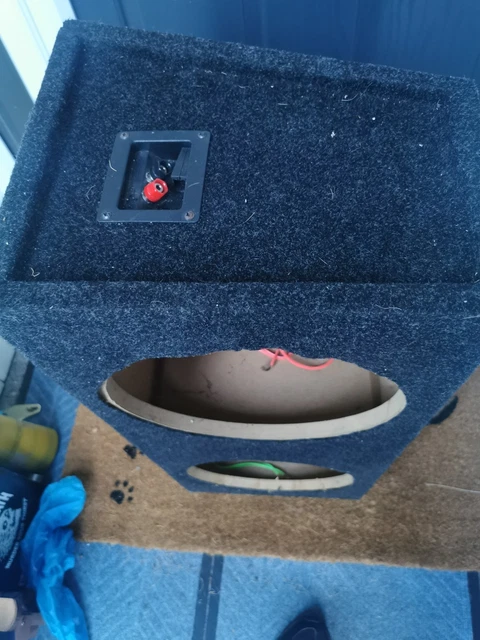 12 INCH Speaker Box Double Port £10.80 - PicClick UK