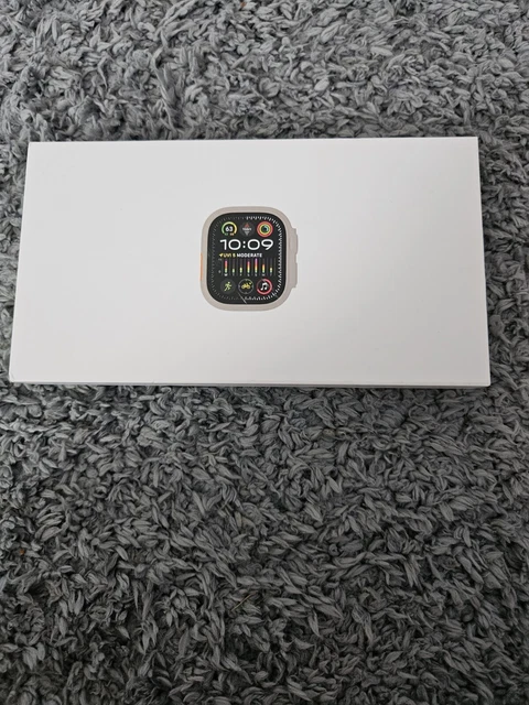 APPLE WATCH ULTRA 2 49mm titanium Blue/black Empty Box £5.00 - PicClick UK