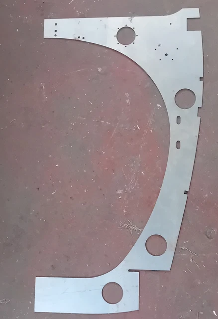 WW2 SPITFIRE AEROPLANE Frame 8 1:1 Scale Replica in 1.2mm Mild Steel £ ...