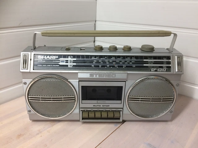 SHARP GF4343 RADIO Cassette, Boombox, Ghettoblaster £35.99 - PicClick UK