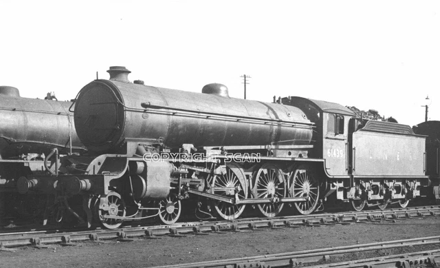RAILWAY STEAM PHOTO. 61439 Ex LNER B16 @ MARSH SHED in 1950 £2.99 ...