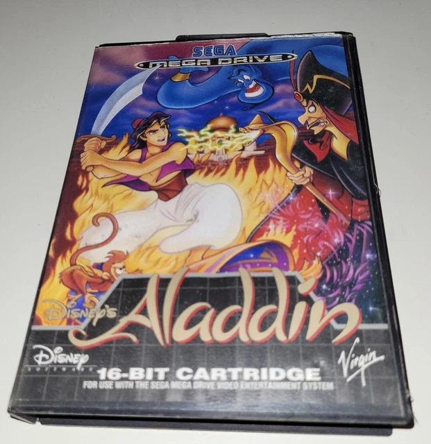SEGA MEGA DRIVE Disney's Aladdin Complete With Manual Tested EUR 18,36 ...