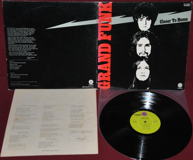 GRAND FUNK RAILROAD - Closer To Home - Capitol Cp-80001 1970 - Lp Japan Nm 1A Ed EUR 3,00 ...