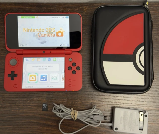 NINTENDO NEW 2DS XL - Pokemon Pokeball Editon Console With Case USA ...