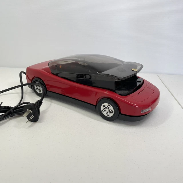 VINTAGE KINYO RED Sports Car VHS Video Cassette Tape Rewinder VCR £15. ...