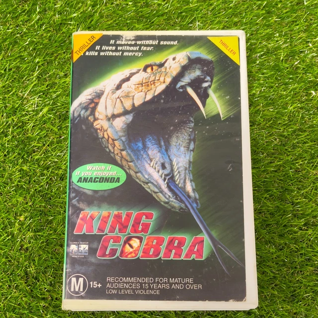 KING COBRA - Large Box Ex Rental VHS Tape $39.90 - PicClick AU