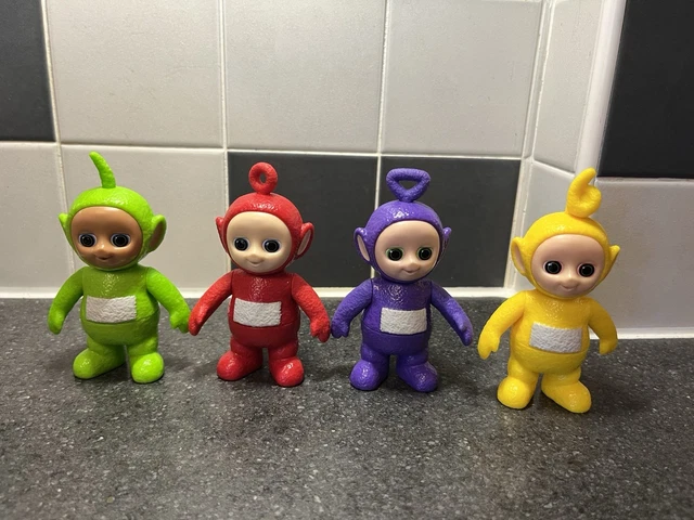 CBEEBIES TELETUBBIES FULL Set Of Twist & Chime Chunky Figures Rare £20. ...