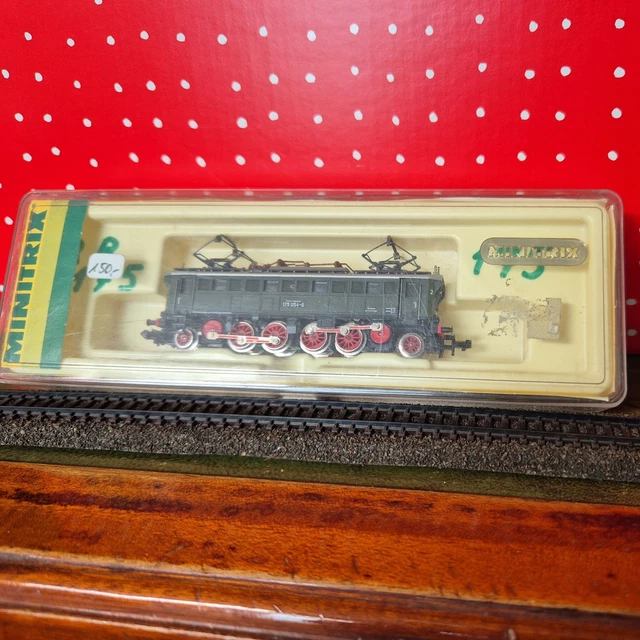 MINITRIX N 2974 Elektrolokomotive BR 175 054-6 DB Analog OVP GEPRÜFT ...