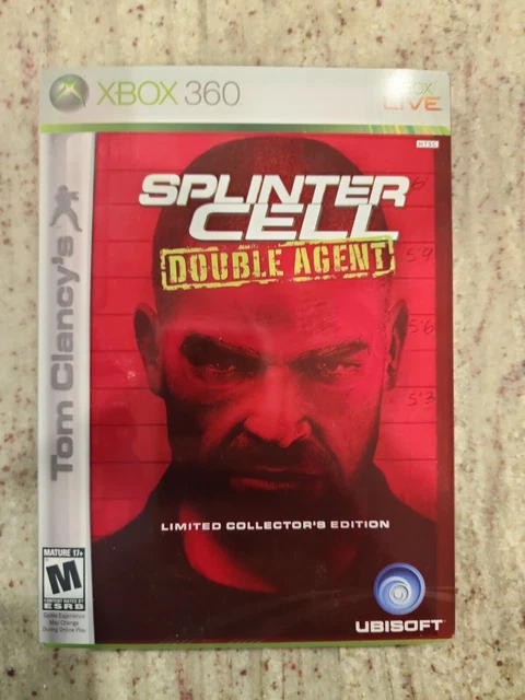 TOM CLANCY'S SPLINTER Cell: Double Agent Limited Collectors Edition ...