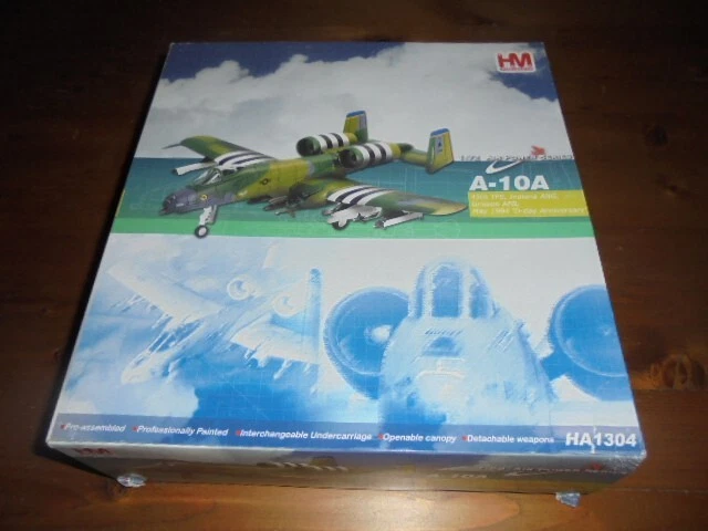 HOBBY MASTER HA1304 1/72 A-10A Thunderbolt Usaf Indiana Ang D-Day ...