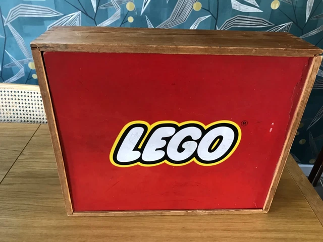 VINTAGE LEGO 1970'S Original Wooden EMPTY Box FREE P&P £25.99 - PicClick UK