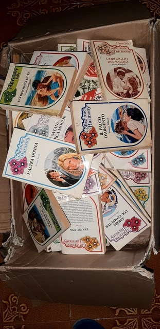 ROMANZI HARMONY ROSA D'amore vintage anni 80 90 EUR 20,00 - PicClick IT